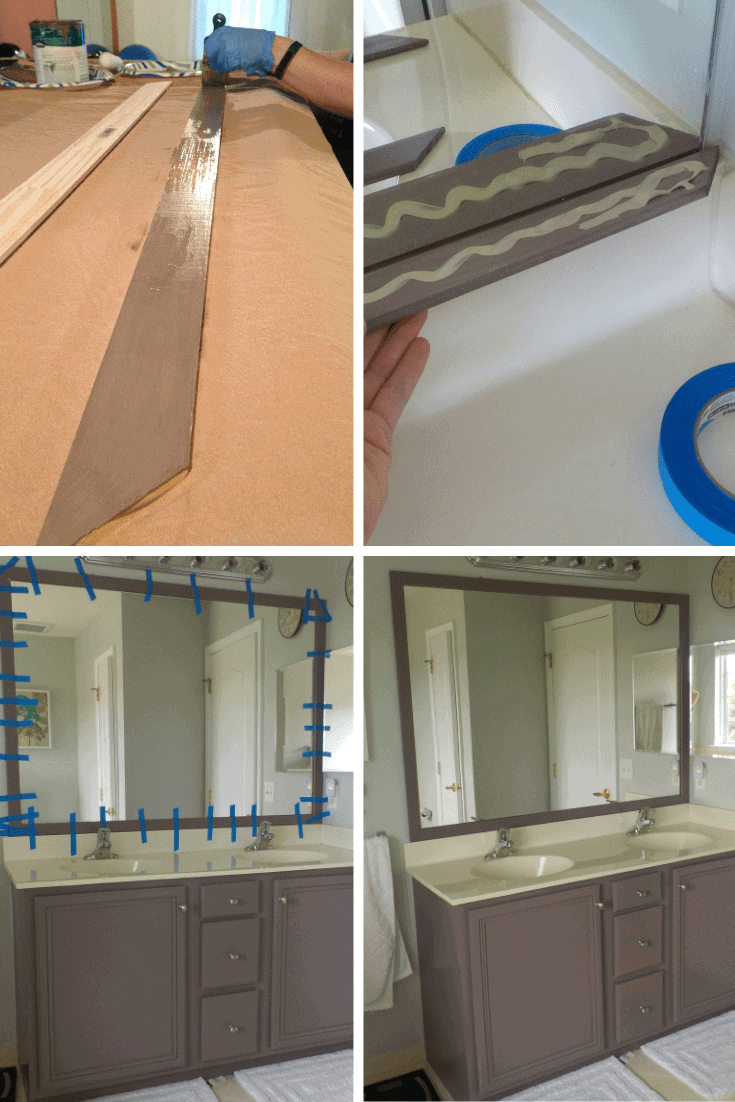 Step by Step Bathroom Mirror (1) - Rock Solid Rustic