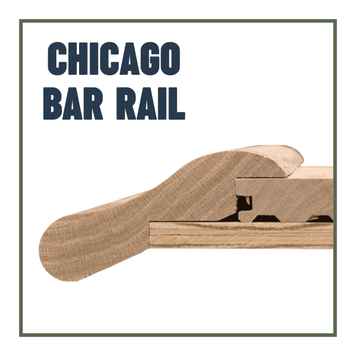 All About Chicago Bar Rail Molding - Rock Solid Rustic