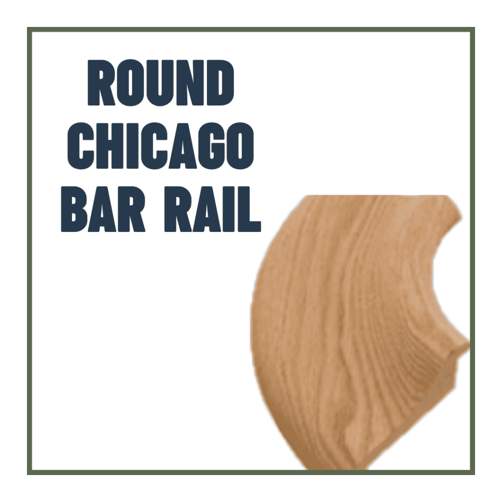 All About Chicago Bar Rail Molding - Rock Solid Rustic