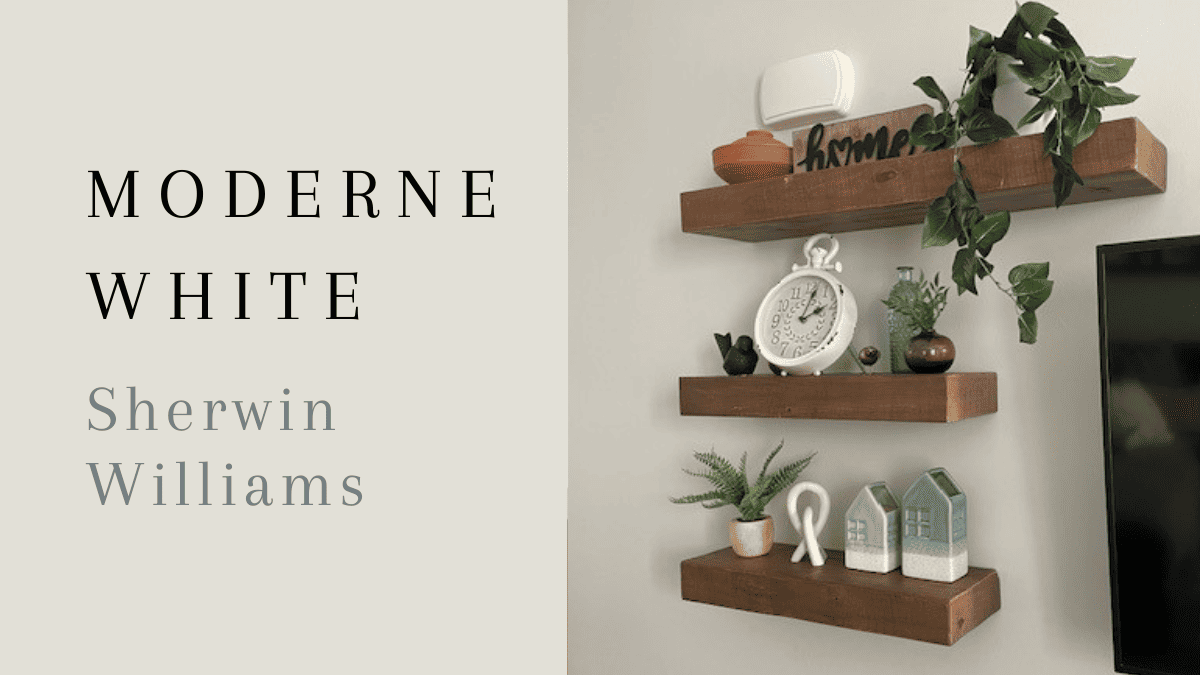 Moderne White by Sherwin Williams