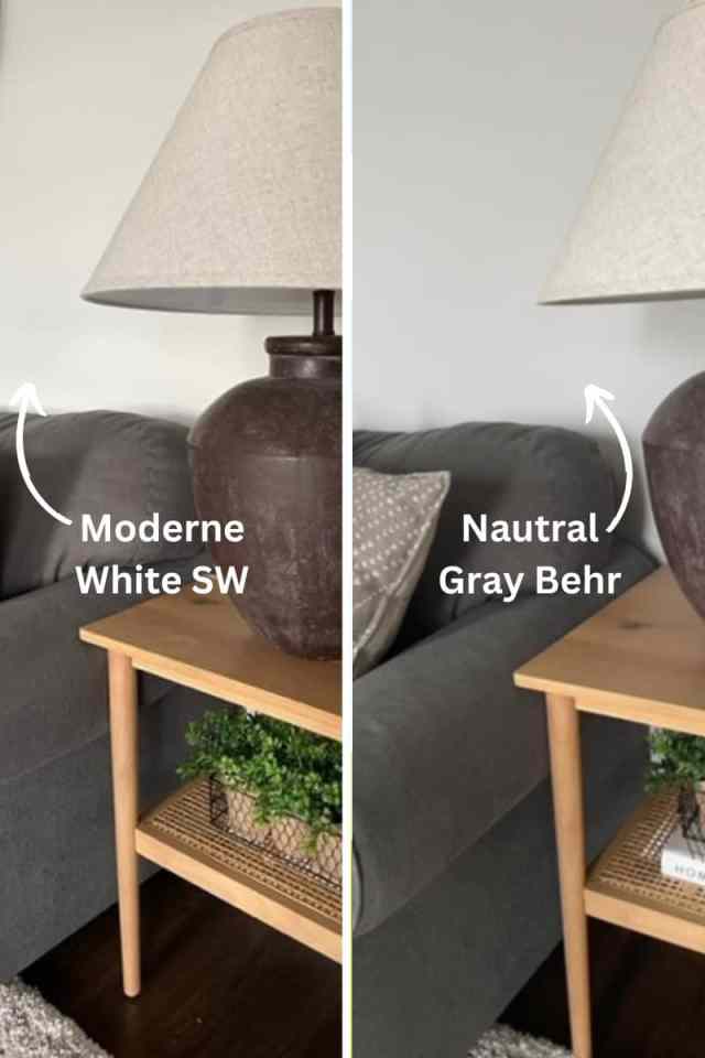 Moderne White by Sherwin Williams