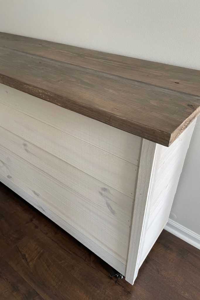 Weathered Oak Stain with Pictures!