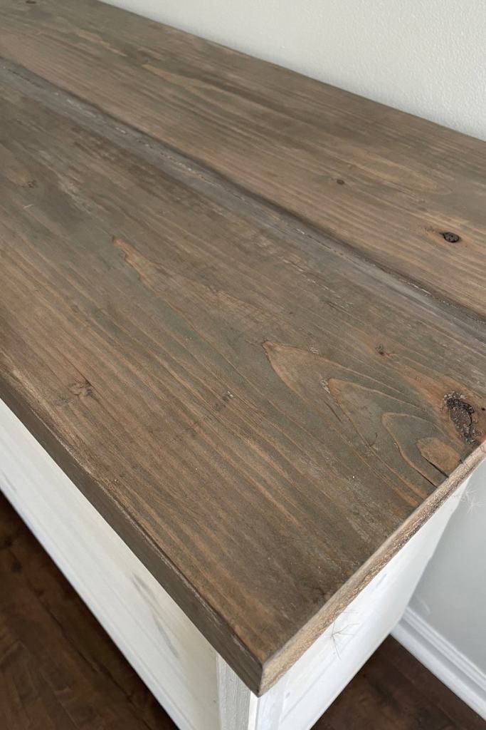 Weathered Oak Stain with Pictures!