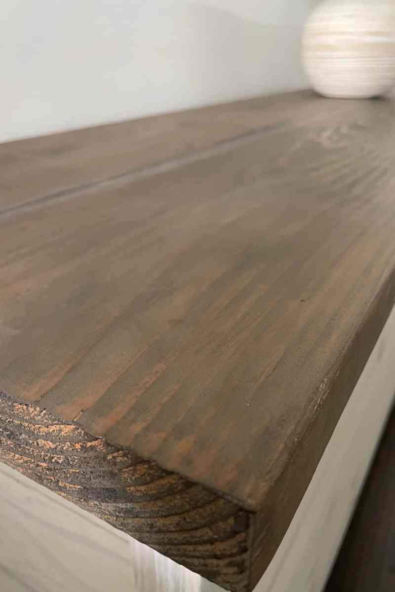 Weathered Oak Stain with Pictures!