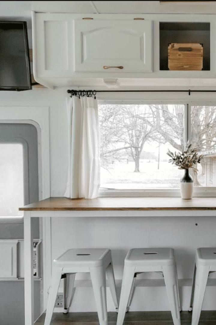 8 Creative Camper and RV Bar Ideas