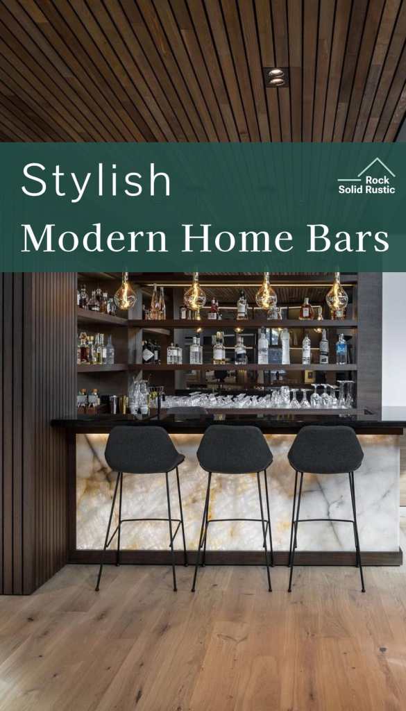 Stylish Modern Home Bar Ideas