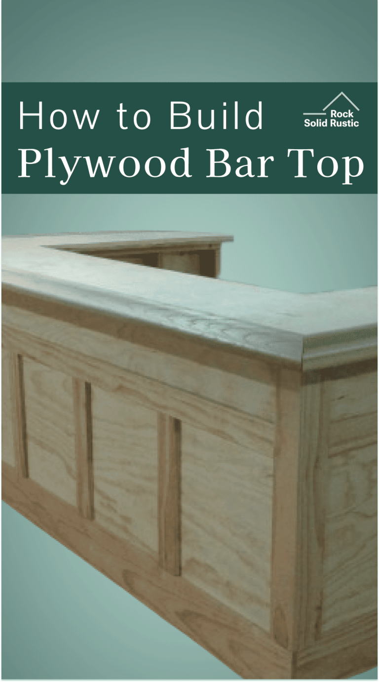 How to Build a Plywood Bar Top