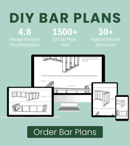 How To Build A Bar - DIY Step By Step Guide - Rock Solid Rustic