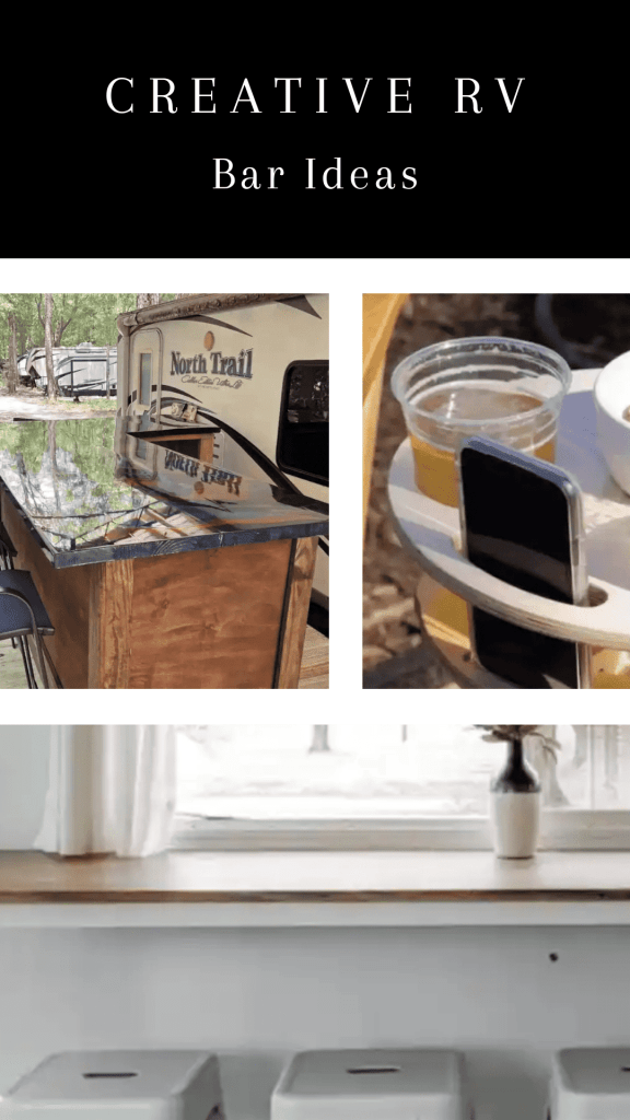 8 Creative Camper and RV Bar Ideas