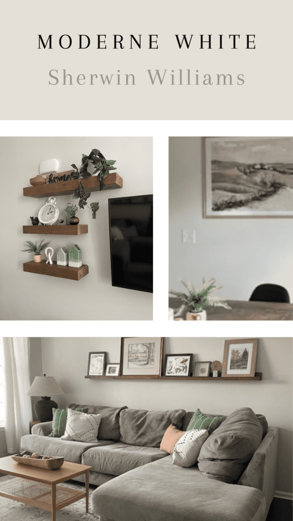 Moderne White by Sherwin Williams