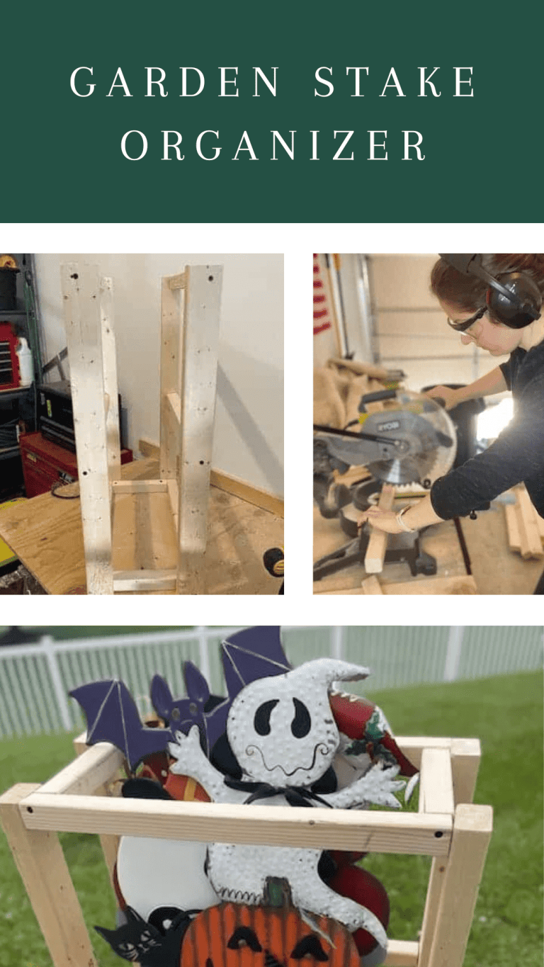DIY Garden Stake Organizer (Beginner Scrap Wood Project)