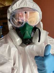 Avoid This When Spraying an Exposed Ceiling