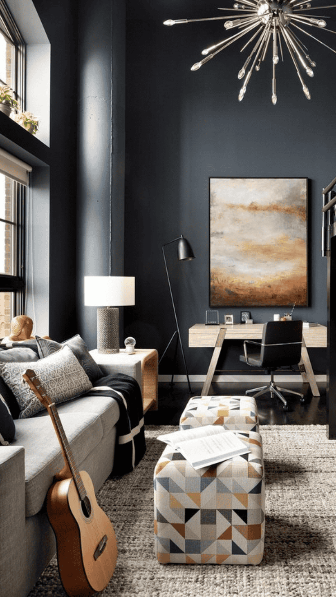Moody Slate Blue Color Paints - Rock Solid Rustic